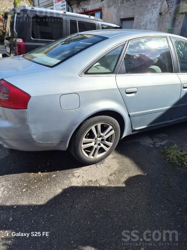Pelēks Audi A6 2003 Rīga, ar dzinēja tilpumu 2.40 L un nobraukumu 207 tūkst. km par 1250 €, foto 6 vietnē AUTOMOTO.COM.LV