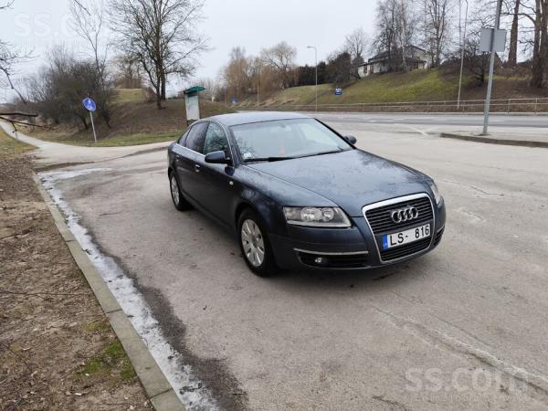 Grey Audi A6 2003 in Bauska, with an engine capacity of 2.00 L and mileage of 400 thousand km for 1900 €, photo 1 on AUTOMOTO.COM.LV