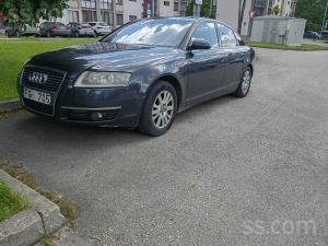 Grey Audi A6 2004 in Ogre, with an engine capacity of 3.00 L and mileage of 404 thousand km for 1600 €, photo 1 on AUTOMOTO.COM.LV