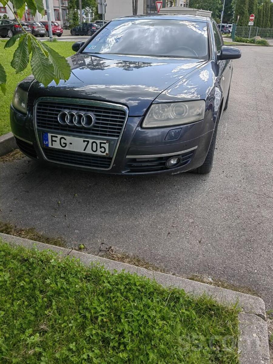 Grey Audi A6 2004 in Ogre, with an engine capacity of 3.00 L and mileage of 404 thousand km for 1600 €, photo 2 on AUTOMOTO.COM.LV