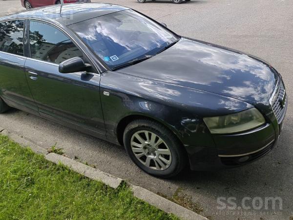 Pelēks Audi A6 2004 Ogre, ar dzinēja tilpumu 3.00 L un nobraukumu 404 tūkst. km par 1250 €, foto 3 vietnē AUTOMOTO.COM.LV