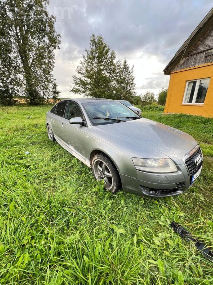 Grey Audi A6 2004 in Rezekne, with an engine capacity of 3.00 L and mileage of 340 thousand km for 1500 €, photo 1 on AUTOMOTO.COM.LV