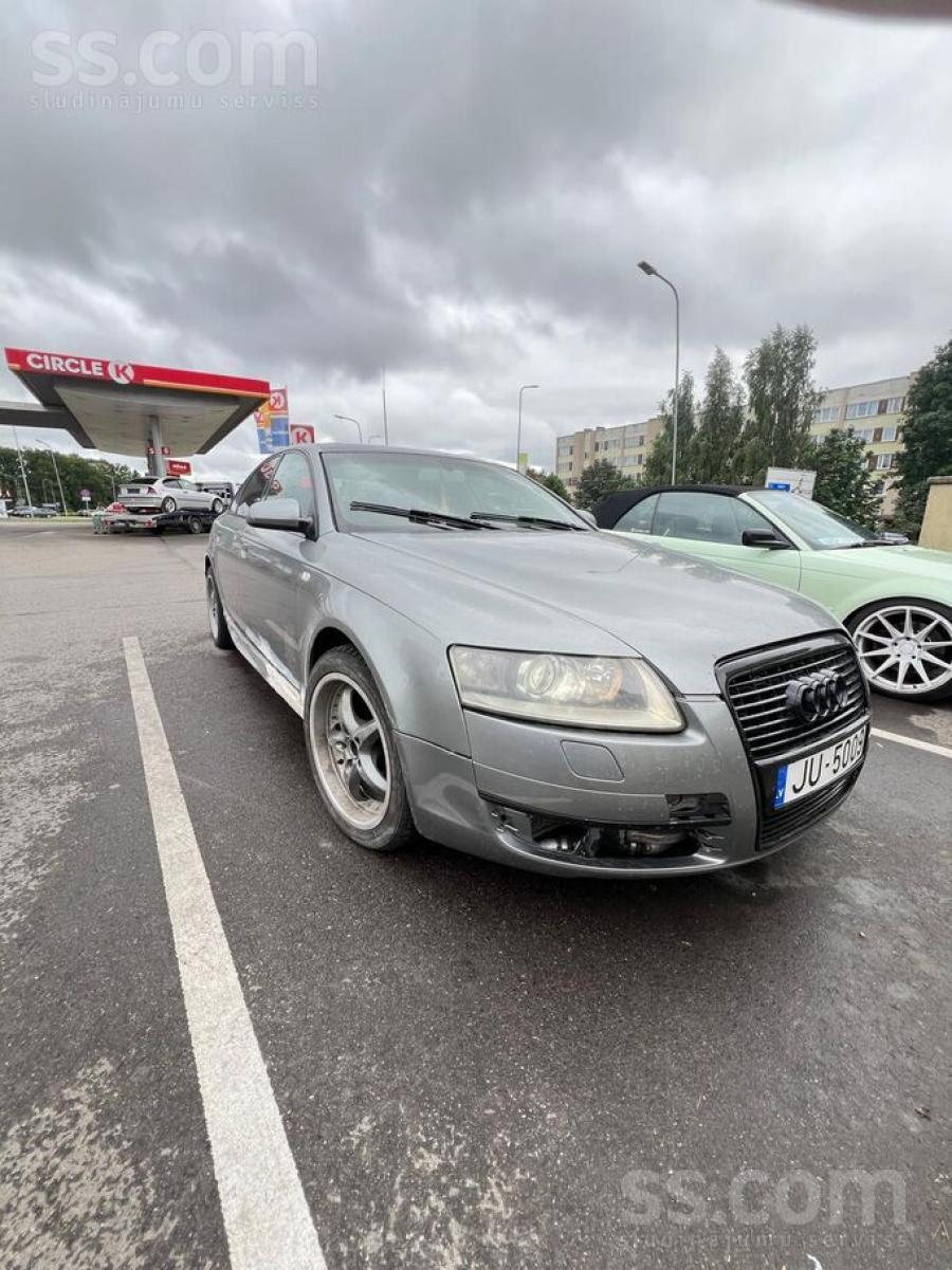 Grey Audi A6 2004 in Rezekne, with an engine capacity of 3.00 L and mileage of 340 thousand km for 1500 €, photo 12 on AUTOMOTO.COM.LV