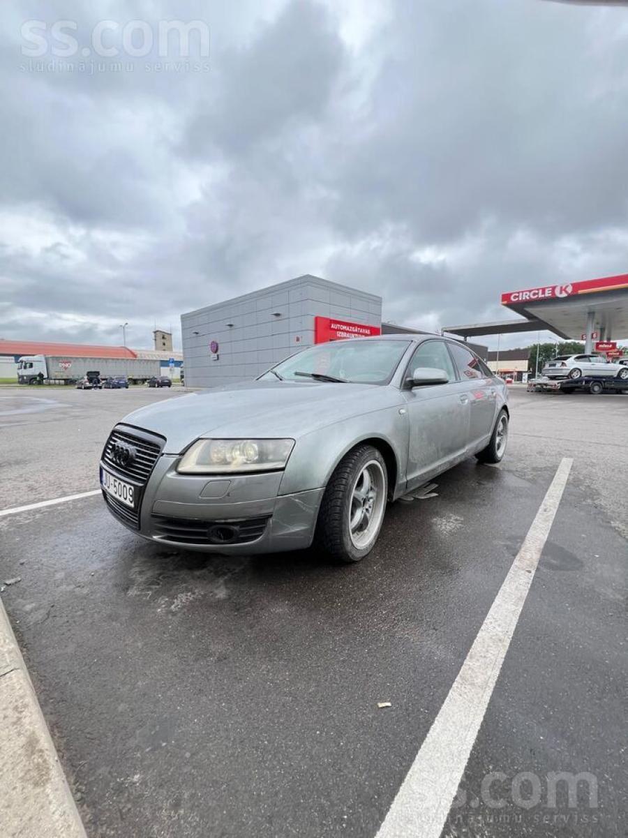 Grey Audi A6 2004 in Rezekne, with an engine capacity of 3.00 L and mileage of 340 thousand km for 1500 €, photo 13 on AUTOMOTO.COM.LV