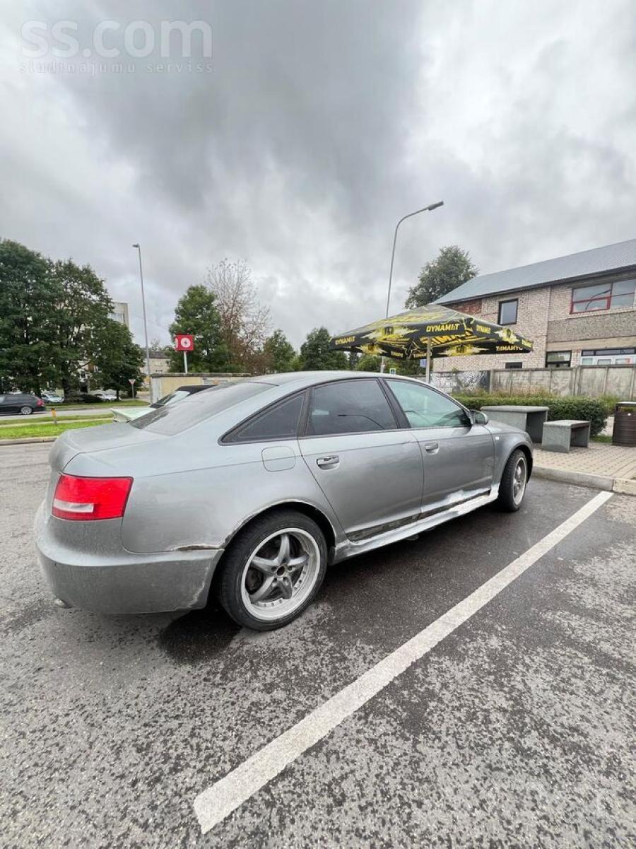 Grey Audi A6 2004 in Rezekne, with an engine capacity of 3.00 L and mileage of 340 thousand km for 1500 €, photo 14 on AUTOMOTO.COM.LV