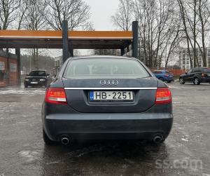 Grey Audi A6 2004 in Riga, with an engine capacity of 2.40 L and mileage of 352 thousand km for 1800 €, photo 6 on AUTOMOTO.COM.LV