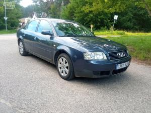 Grey Audi A6 2004 in Vilnius, with an engine capacity of 2.00 L and mileage of 445 thousand km for 790 €, photo  on AUTOMOTO.COM.LV
