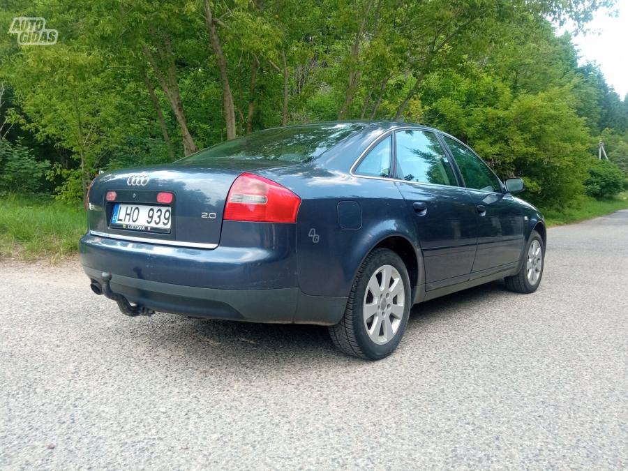 Grey Audi A6 2004 in Vilnius, with an engine capacity of 2.00 L and mileage of 445 thousand km for 790 €, photo 7 on AUTOMOTO.COM.LV