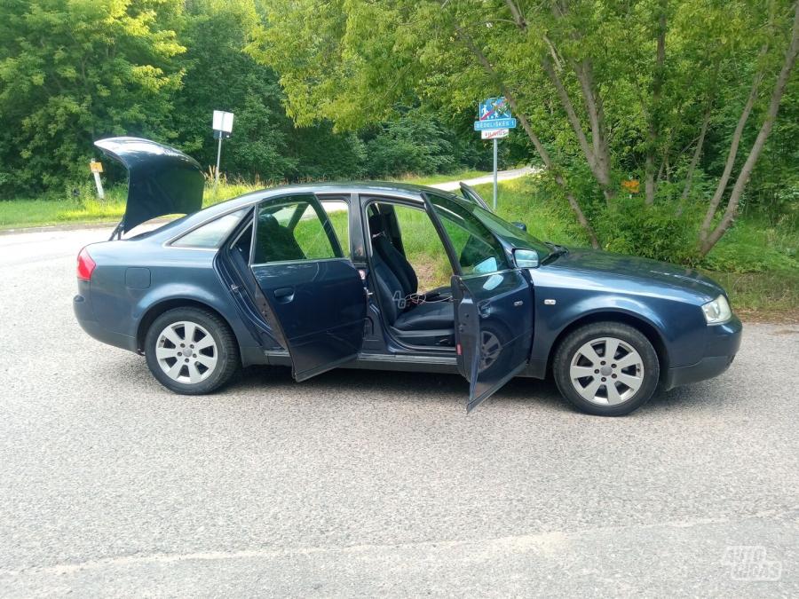 Grey Audi A6 2004 in Vilnius, with an engine capacity of 2.00 L and mileage of 445 thousand km for 790 €, photo 14 on AUTOMOTO.COM.LV