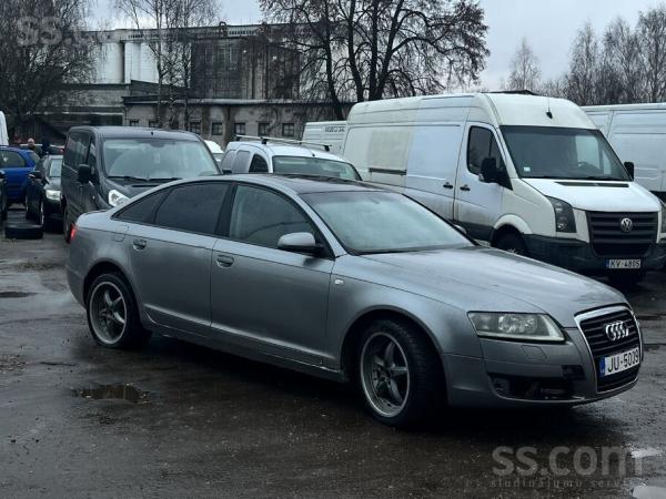 Grey Audi A6 2004 in Riga, with an engine capacity of 3.00 L and mileage of 0 thousand km for 1600 €, photo 3 on AUTOMOTO.COM.LV