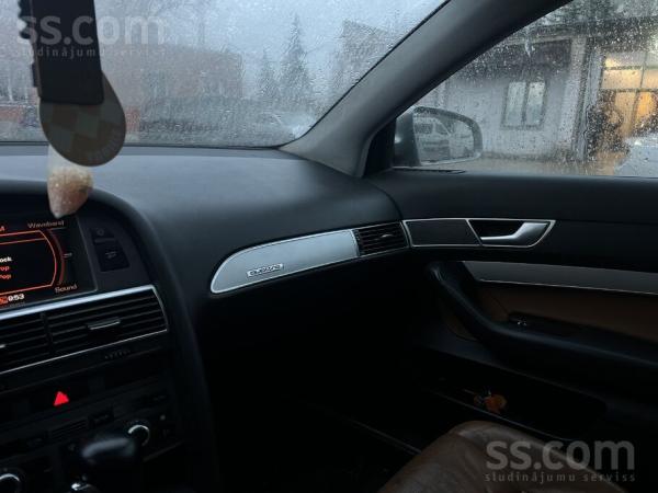 Grey Audi A6 2004 in Riga, with an engine capacity of 3.00 L and mileage of 0 thousand km for 1600 €, photo 6 on AUTOMOTO.COM.LV