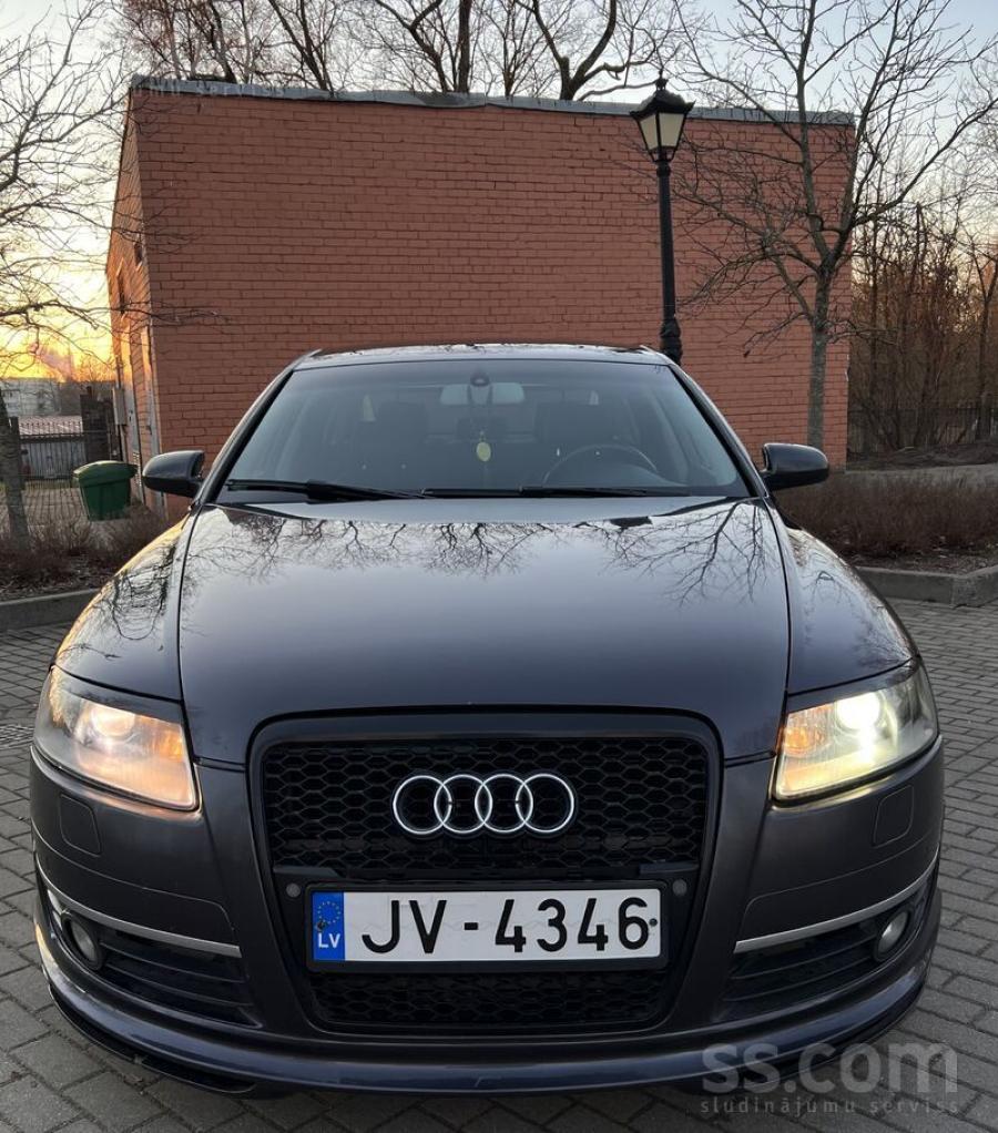 Grey Audi A6 2004 in Riga, with an engine capacity of 3.00 L and mileage of 381 thousand km for 3350 €, photo 3 on AUTOMOTO.COM.LV