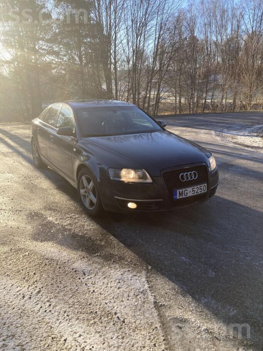 Pelēks Audi A6 2004 Rēzekne, ar dzinēja tilpumu 3.00 L un nobraukumu 350 tūkst. km par 2550 €, foto 2 vietnē AUTOMOTO.COM.LV