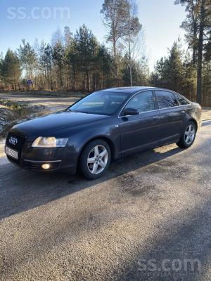Pelēks Audi A6 2004 Rēzekne, ar dzinēja tilpumu 3.00 L un nobraukumu 350 tūkst. km par 2550 €, foto 4 vietnē AUTOMOTO.COM.LV
