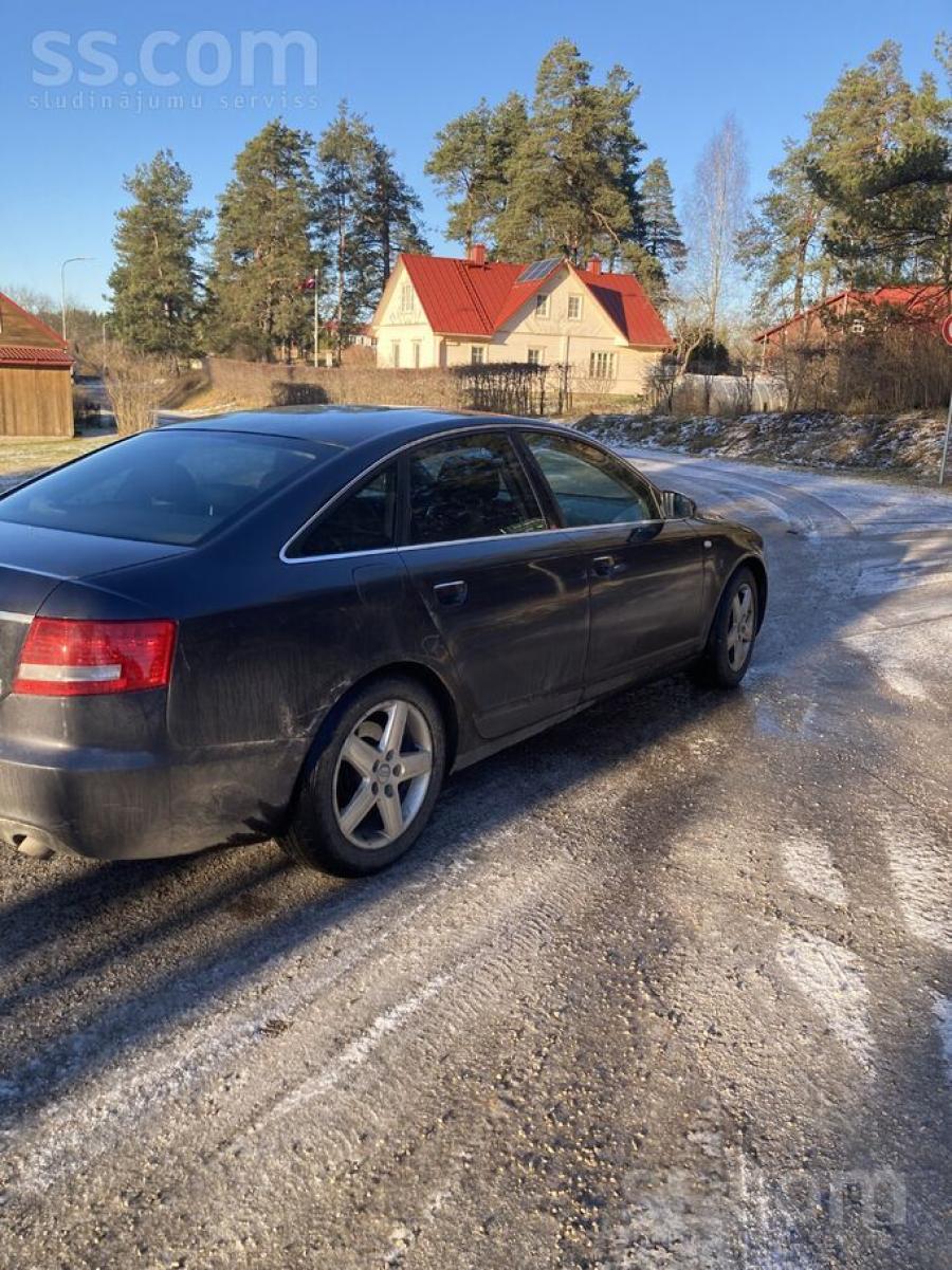 Pelēks Audi A6 2004 Rēzekne, ar dzinēja tilpumu 3.00 L un nobraukumu 350 tūkst. km par 2550 €, foto 6 vietnē AUTOMOTO.COM.LV