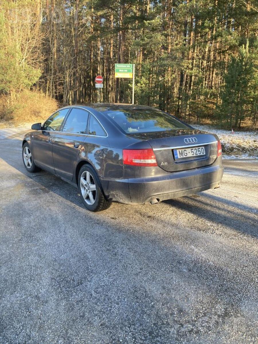 Pelēks Audi A6 2004 Rēzekne, ar dzinēja tilpumu 3.00 L un nobraukumu 350 tūkst. km par 2550 €, foto 7 vietnē AUTOMOTO.COM.LV