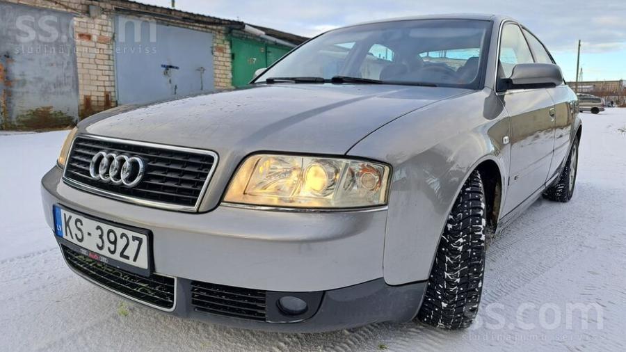 Pelēks Audi A6 2004 Daugavpils, ar dzinēja tilpumu 1.90 L un nobraukumu 287 tūkst. km par 1750 €, foto 1 vietnē AUTOMOTO.COM.LV