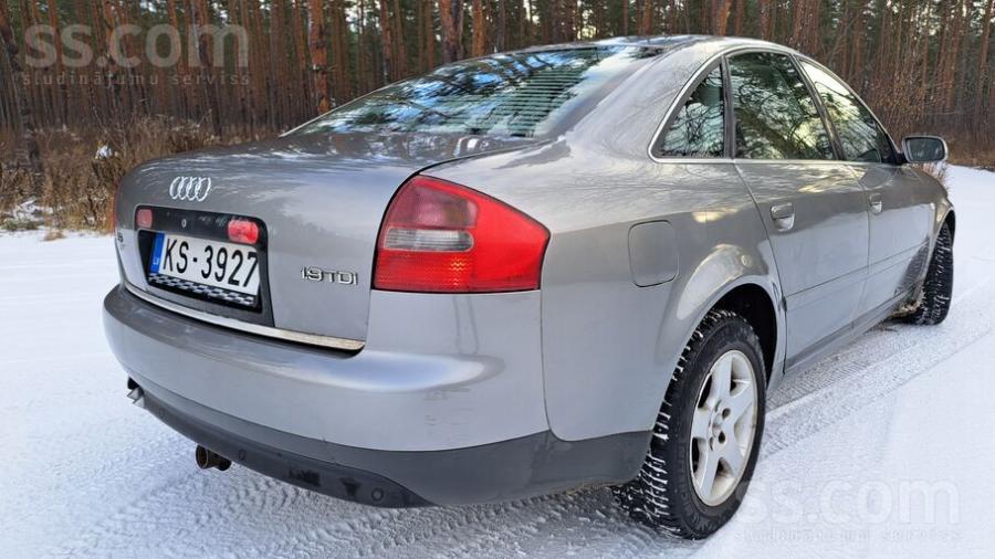Pelēks Audi A6 2004 Daugavpils, ar dzinēja tilpumu 1.90 L un nobraukumu 287 tūkst. km par 1750 €, foto 4 vietnē AUTOMOTO.COM.LV