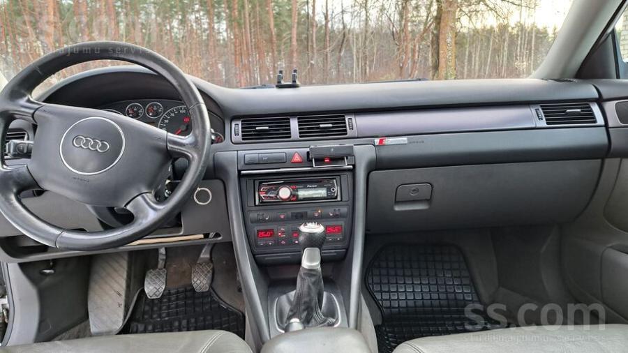 Pelēks Audi A6 2004 Daugavpils, ar dzinēja tilpumu 1.90 L un nobraukumu 287 tūkst. km par 1750 €, foto 12 vietnē AUTOMOTO.COM.LV