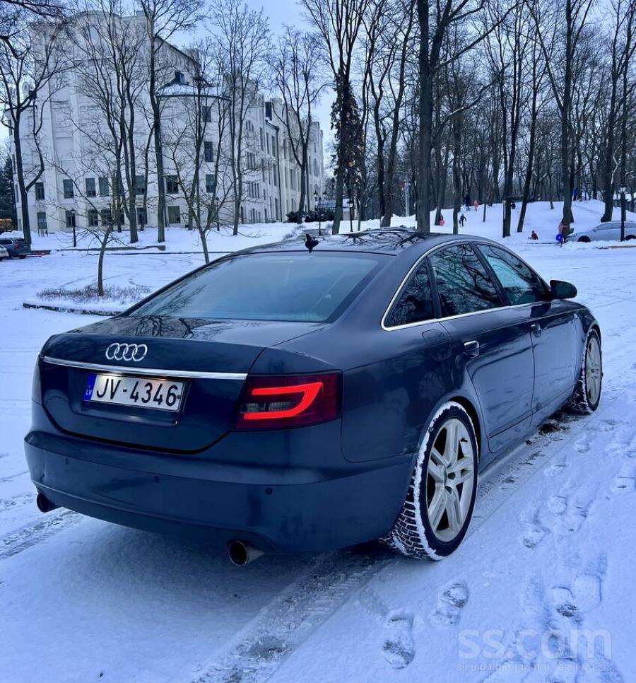 Grey Audi A6 2004 in Riga, with an engine capacity of 3.00 L and mileage of 383 thousand km for 3750 €, photo 3 on AUTOMOTO.COM.LV
