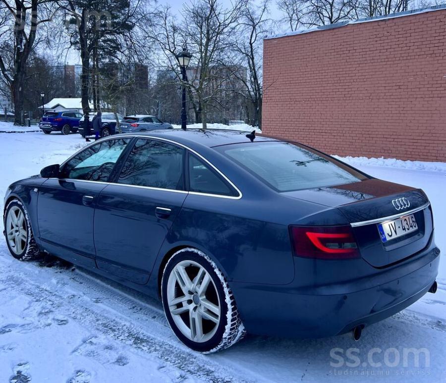 Grey Audi A6 2004 in Riga, with an engine capacity of 3.00 L and mileage of 383 thousand km for 3750 €, photo 4 on AUTOMOTO.COM.LV