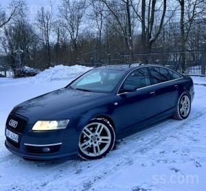 Grey Audi A6 2004 in Riga, with an engine capacity of 3.00 L and mileage of 383 thousand km for 3750 €, photo 8 on AUTOMOTO.COM.LV