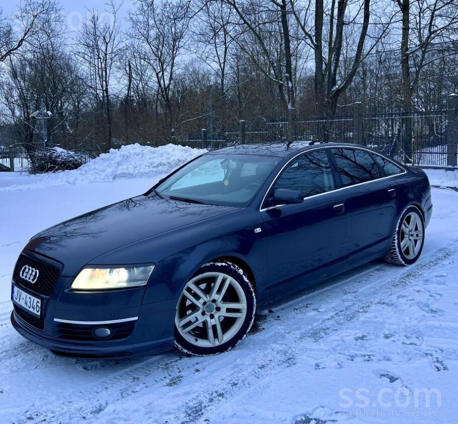 Grey Audi A6 2004 in Riga, with an engine capacity of 3.00 L and mileage of 383 thousand km for 3750 €, photo 8 on AUTOMOTO.COM.LV