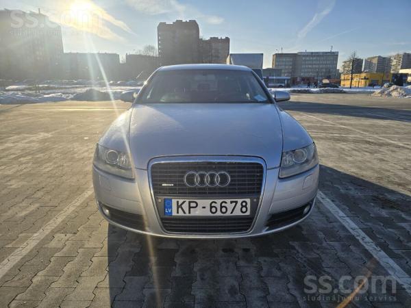 Grey Audi A6 2004 in Riga, with an engine capacity of 3.00 L and mileage of 383 thousand km for 3300 €, photo 5 on AUTOMOTO.COM.LV