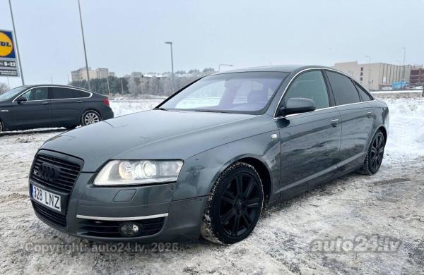 Grey Audi A6 2004 in Tallinn, with an engine capacity of 3.00 L and mileage of 392 thousand km for 2499 €, photo 4 on AUTOMOTO.COM.LV