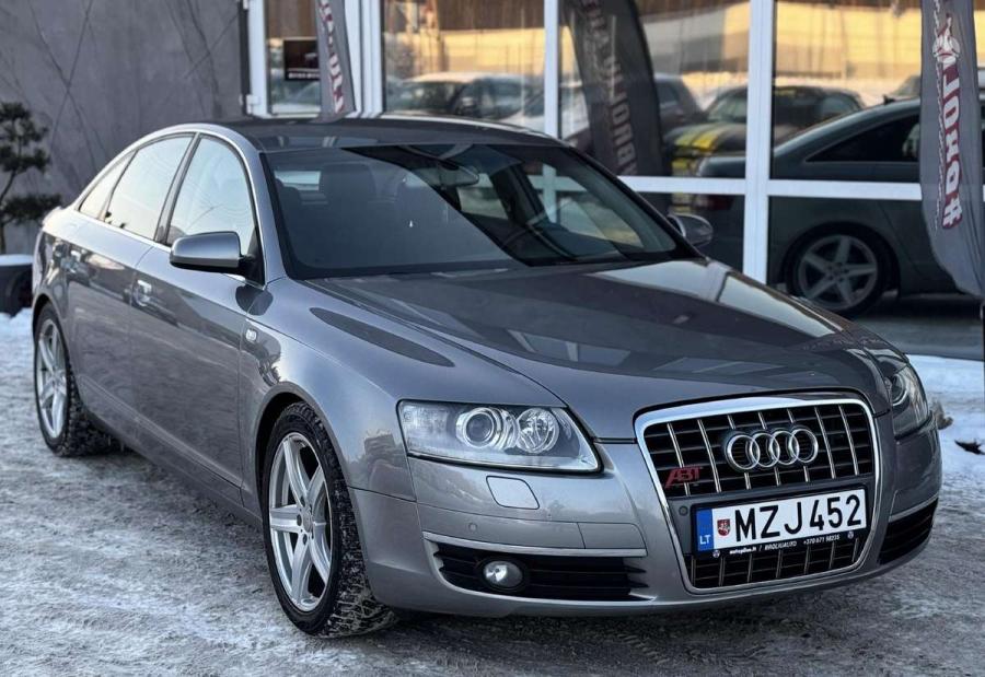 Pelēks Audi A6 2004 Radviliškis, ar dzinēja tilpumu 3.20 L un nobraukumu 290 tūkst. km par 2650 €, foto 4 vietnē AUTOMOTO.COM.LV