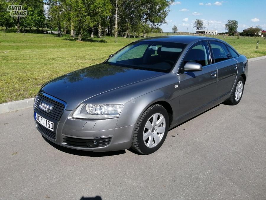 Grey Audi A6 2004 in Vilkaviskis, with an engine capacity of 2.40 L and mileage of 173 thousand km for 4000 €, photo 2 on AUTOMOTO.COM.LV