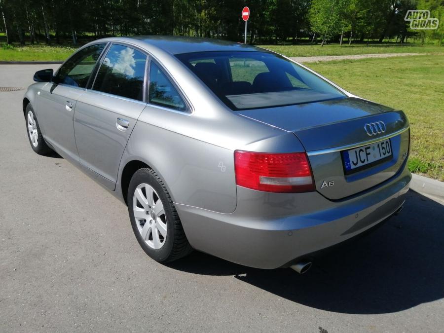 Grey Audi A6 2004 in Vilkaviskis, with an engine capacity of 2.40 L and mileage of 173 thousand km for 4000 €, photo 4 on AUTOMOTO.COM.LV