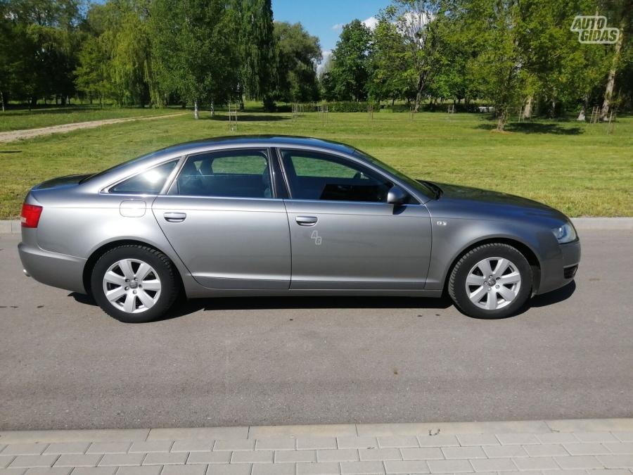 Grey Audi A6 2004 in Vilkaviskis, with an engine capacity of 2.40 L and mileage of 173 thousand km for 4000 €, photo 5 on AUTOMOTO.COM.LV