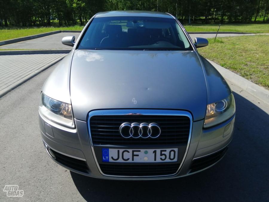 Grey Audi A6 2004 in Vilkaviskis, with an engine capacity of 2.40 L and mileage of 173 thousand km for 4000 €, photo 8 on AUTOMOTO.COM.LV