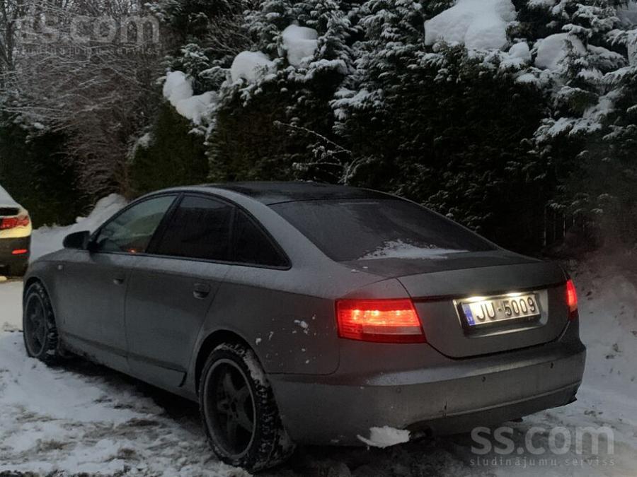 Grey Audi A6 2004 in Riga, with an engine capacity of 3.00 L and mileage of 380 thousand km for 1750 €, photo 6 on AUTOMOTO.COM.LV