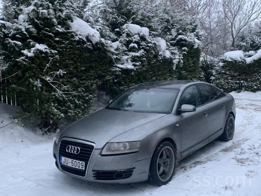 Grey Audi A6 2004 in Riga, with an engine capacity of 3.00 L and mileage of 380 thousand km for 1750 €, photo 7 on AUTOMOTO.COM.LV