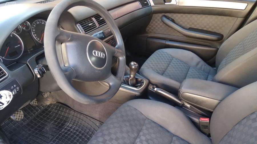 Pelēks Audi A6 2004 Marijampole, ar dzinēja tilpumu 2.50 L un nobraukumu 422 tūkst. km par 1600 €, foto 9 vietnē AUTOMOTO.COM.LV