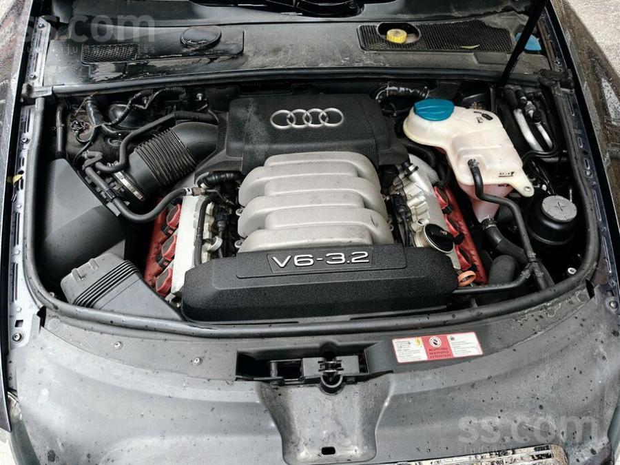 Pelēks Audi A6 2004 Liepāja, ar dzinēja tilpumu 3.20 L un nobraukumu 290 tūkst. km par 1500 €, foto 6 vietnē AUTOMOTO.COM.LV