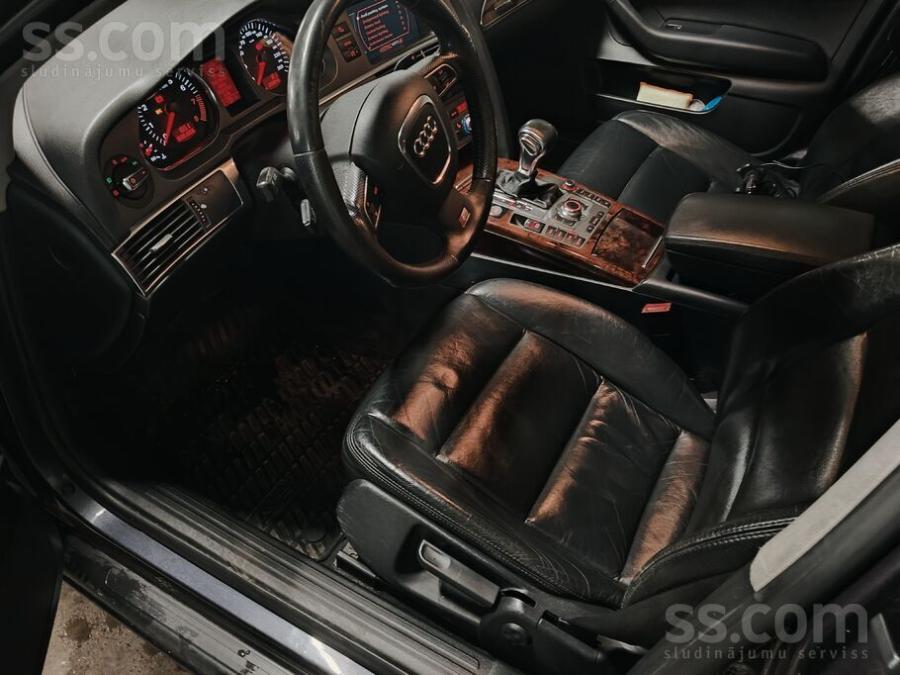 Pelēks Audi A6 2004 Liepāja, ar dzinēja tilpumu 3.20 L un nobraukumu 290 tūkst. km par 1500 €, foto 8 vietnē AUTOMOTO.COM.LV