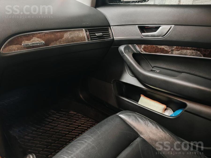 Pelēks Audi A6 2004 Liepāja, ar dzinēja tilpumu 3.20 L un nobraukumu 290 tūkst. km par 1500 €, foto 11 vietnē AUTOMOTO.COM.LV