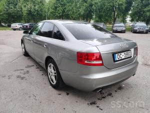 Pelēks Audi A6 2004 Rīga, ar dzinēja tilpumu 2.40 L un nobraukumu 216 tūkst. km par 2800 €, foto 5 vietnē AUTOMOTO.COM.LV