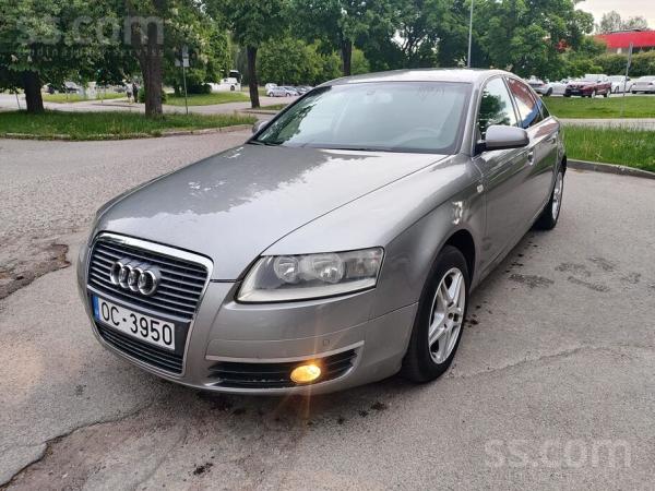 Серый Ауди А6 2004 в Рига, объемом двигателя 2.40 л и пробегом 216 тыс. км за 2400 €, фото 1 на AUTOMOTO.COM.LV