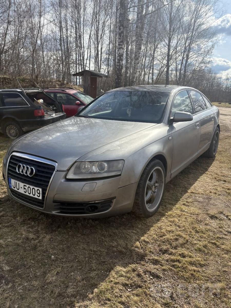 Серый Ауди А6 2004 в Прейли, объемом двигателя 3.00 л и пробегом 365 тыс. км за 1000 €, фото 6 на AUTOMOTO.COM.LV