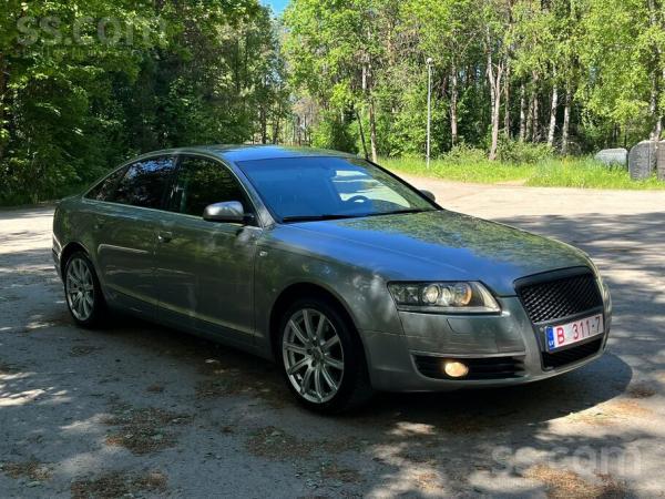 Серый Ауди А6 2004 в Рига, объемом двигателя 3.00 л и пробегом 0 тыс. км за 3399 €, фото 7 на AUTOMOTO.COM.LV