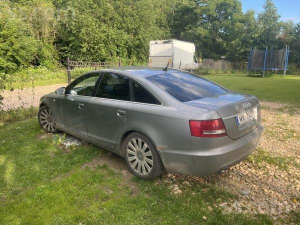 Pelēks Audi A6 2004 Rīga, ar dzinēja tilpumu 3.00 L un nobraukumu 375 tūkst. km par 1200 €, foto 1 vietnē AUTOMOTO.COM.LV