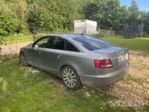 Grey Audi A6 2004 in Riga, with an engine capacity of 3.00 L and mileage of 375 thousand km for 1200 €, photo  on AUTOMOTO.COM.LV
