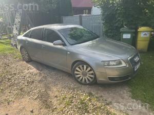Grey Audi A6 2004 in Riga, with an engine capacity of 3.00 L and mileage of 375 thousand km for 1200 €, photo 4 on AUTOMOTO.COM.LV