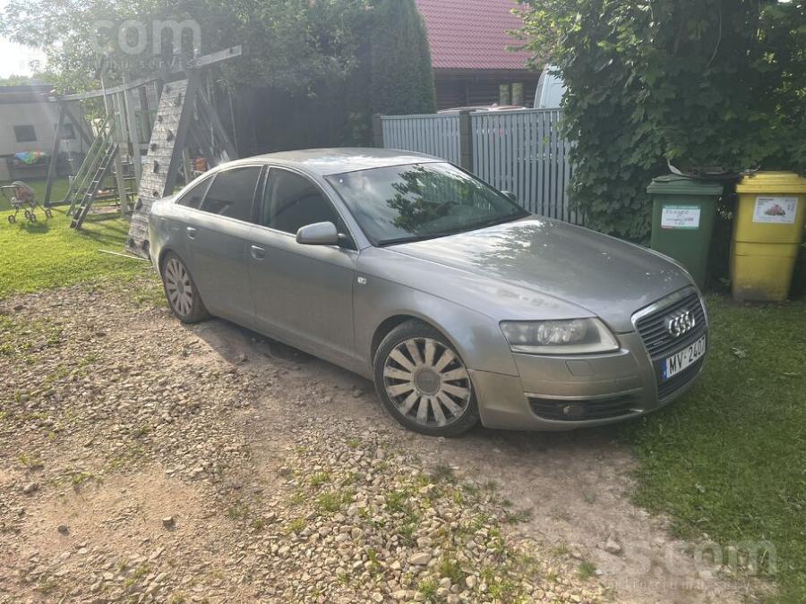 Grey Audi A6 2004 in Riga, with an engine capacity of 3.00 L and mileage of 375 thousand km for 1200 €, photo 7 on AUTOMOTO.COM.LV