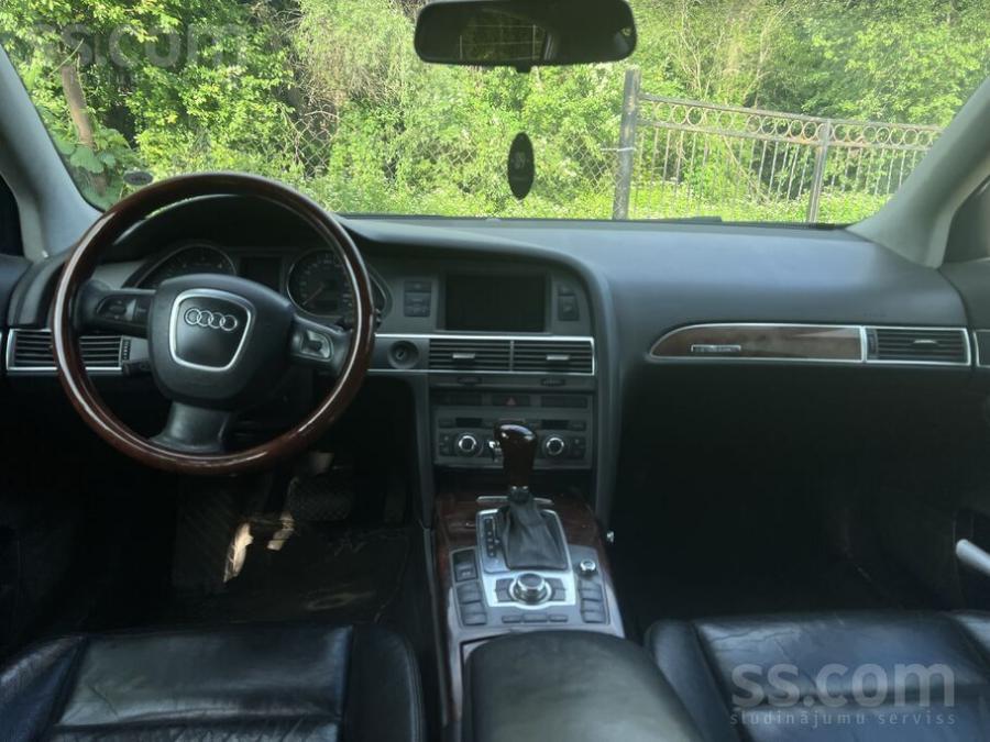 Grey Audi A6 2004 in Riga, with an engine capacity of 3.00 L and mileage of 375 thousand km for 1200 €, photo 9 on AUTOMOTO.COM.LV