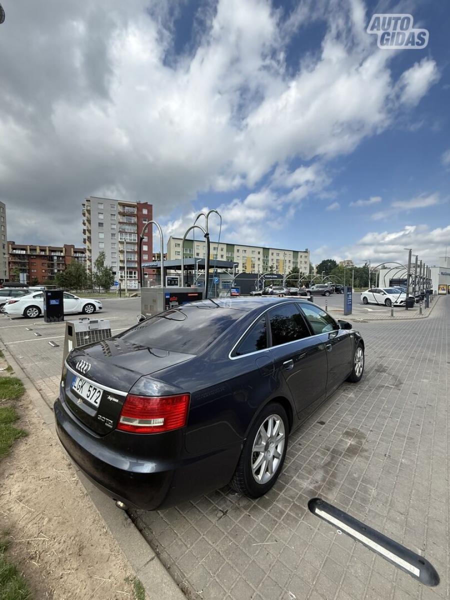Pelēks Audi A6 2004 Viļņa, ar dzinēja tilpumu 3.00 L un nobraukumu 371 tūkst. km par 3000 €, foto 6 vietnē AUTOMOTO.COM.LV